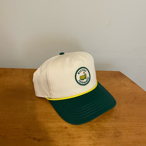 Accessories | New Masters Golf Rope Hat Retro Vintage Snapback Green ...